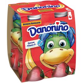 DANONE DANONINO JOGURTTIJUOMA BANAANI 4*100G 400 G