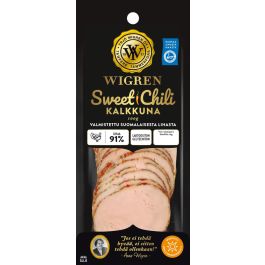WIGREN KALKKUNALEIKE SWEET CHILI 100 G