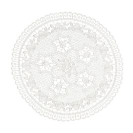 4LIVING TABLETTI LACE 38CM VALKOINEN