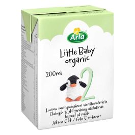 ARLA LITTLE BABY ORGANIC 2 LUOMU VIEROITUSVALMISTE 200 ML