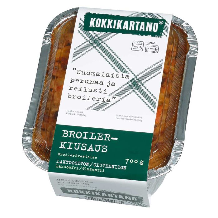 KOKKIKARTANO BROILERKIUSAUS 700 G