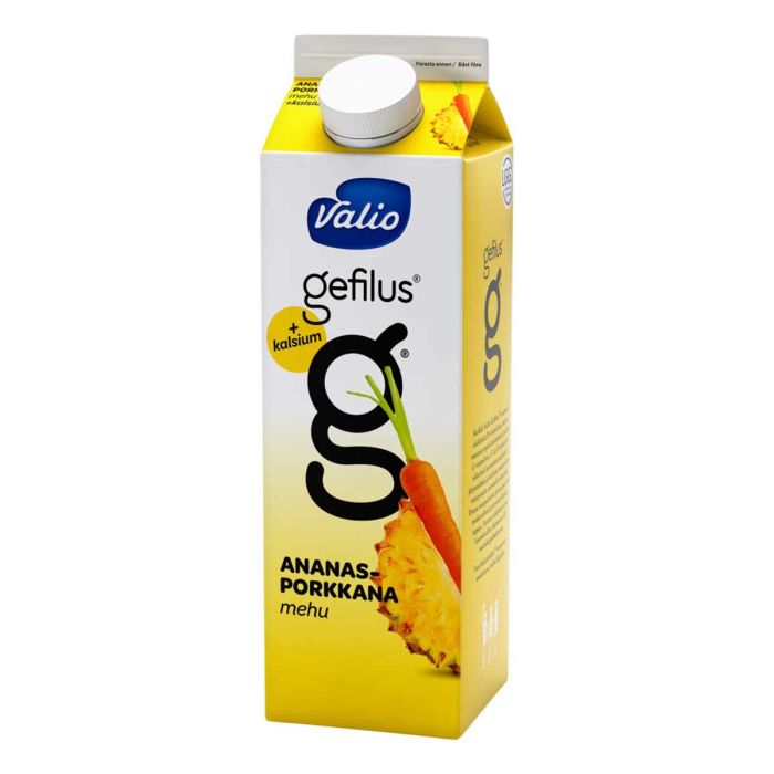 VALIO GEFILUS MEHU ANANAS-PORKKANA+KALSIUM 1L