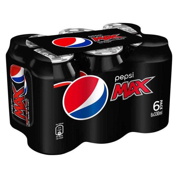 PEPSI MAX 0,33 TLK 6-PACK 1,98 L