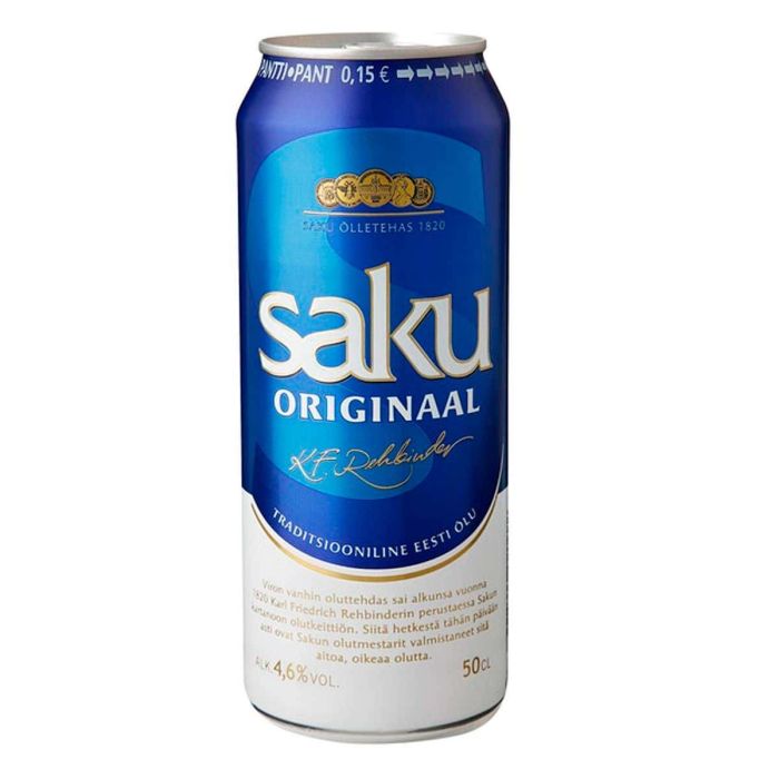 SAKU ORIGINAAL 4,6% TLK 500 ML