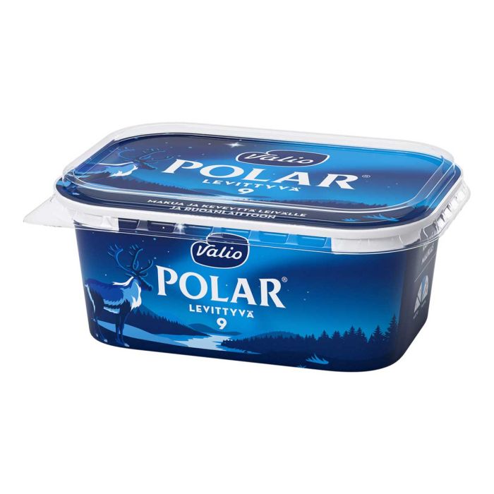 VALIO POLAR 9% MAUSTAMATON SULATEJUUSTO LAKTON 400 G