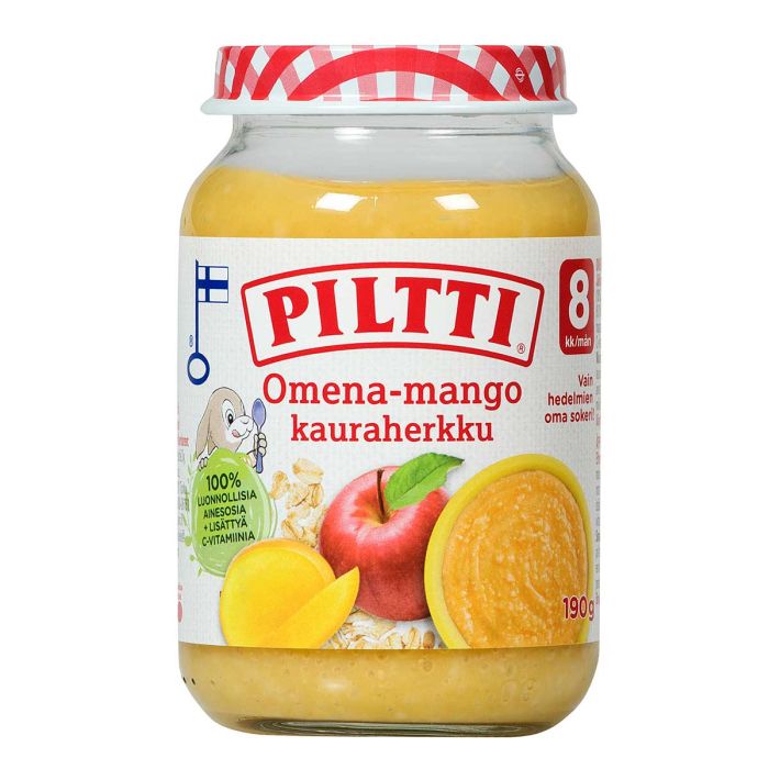 PILTTI OMENA-MANGO-KAURAHERKKU 8KK 190 G