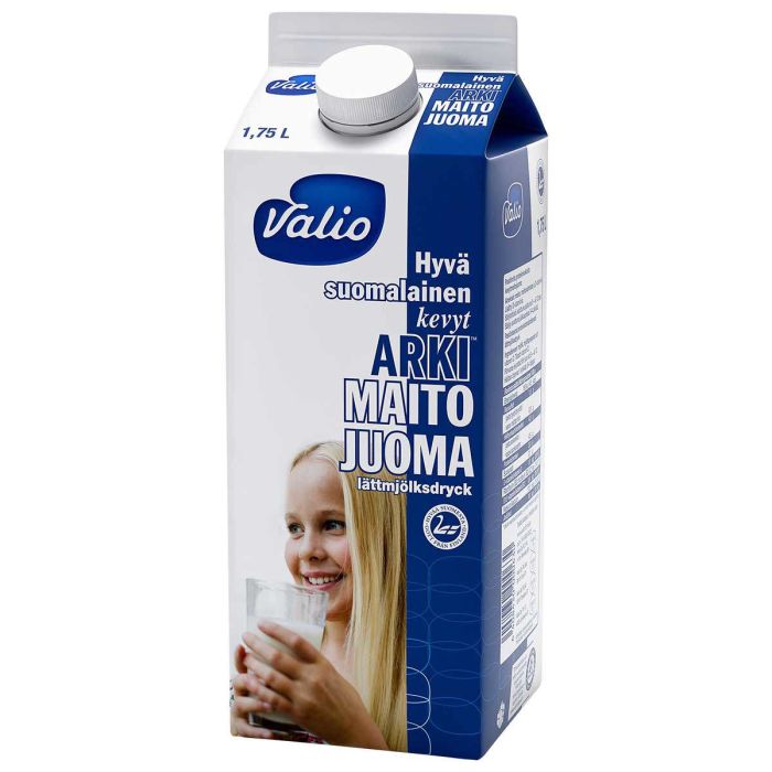 VALIO ARKI KEVYTMAITOJUOMA 1,75 L