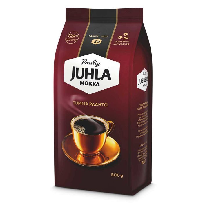 PAULIG JUHLA MOKKA TUMMA PAAHTO PAPU 500 G