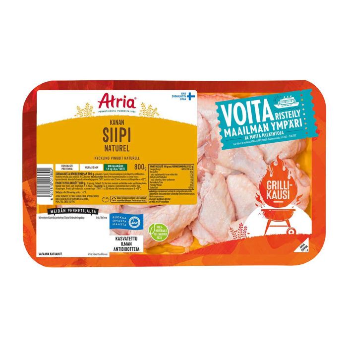 ATRIA KANAN SIIPI NATUREL 800 G