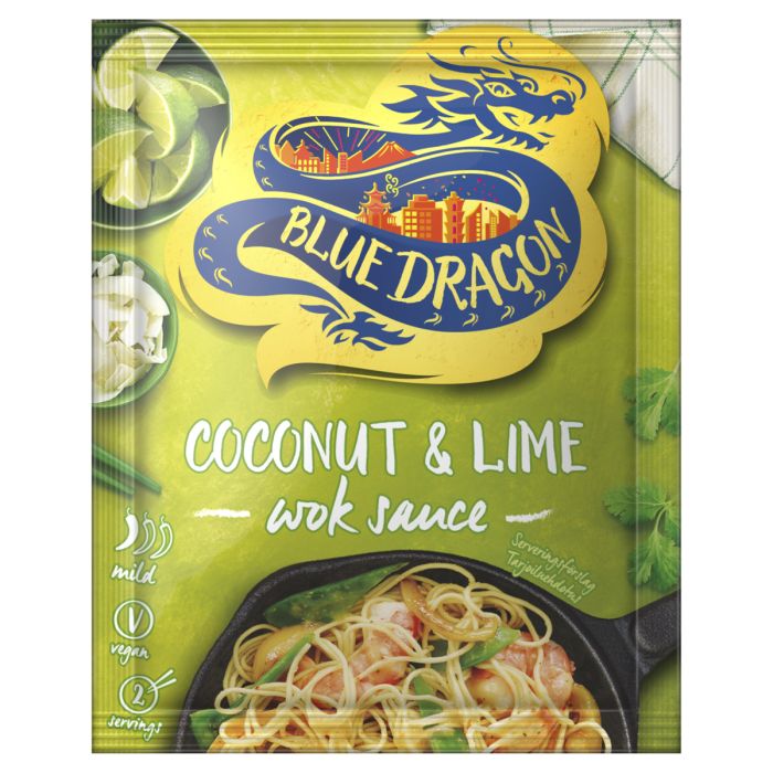 BLUE DRAGON BLUE DRAGON COCONUT LIME WOK-KASTIKE 120 G
