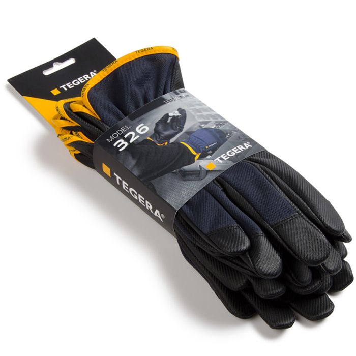 TEGERA 326 SYNTEETTINEN ASENTAJANKÄSINE, 3 PR, KOKO 10