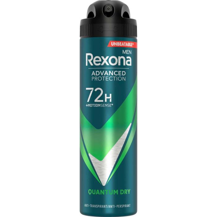 REXONA MEN ADVANCED PROTECTION QUANTUM DRY SPRAY 150 ML