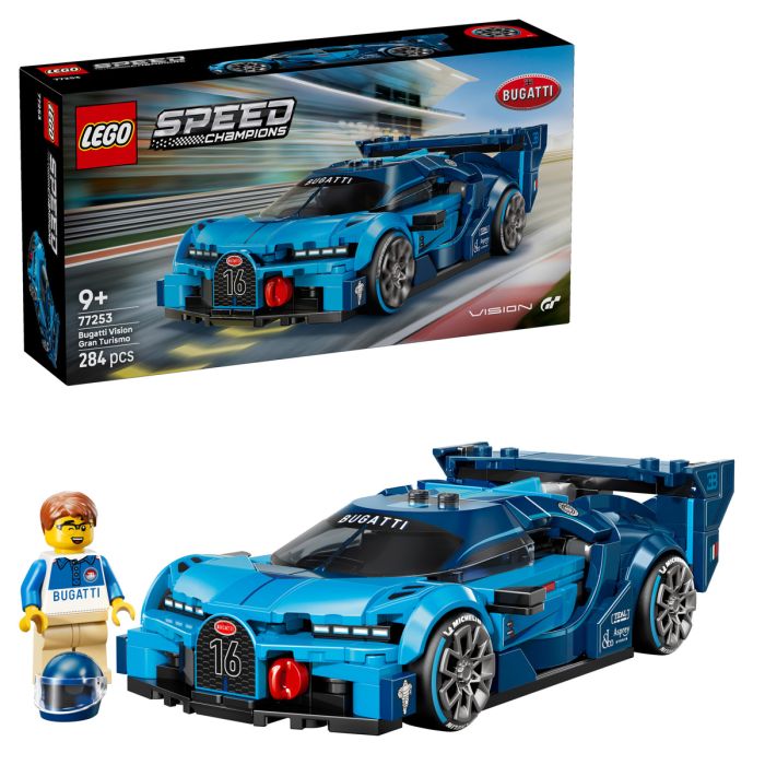LEGO SPEED CHAMPIONS 77253 BUGATTI VISION GT HYPERURHEILUAUTO