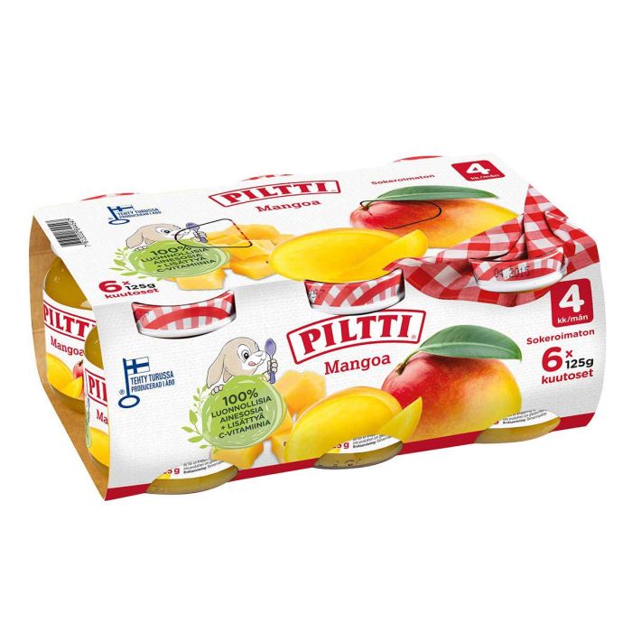PILTTI MANGO KUUTOSET 4KK 6-PACK 750 G