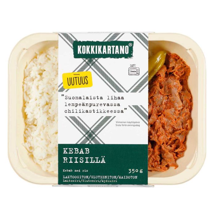 KOKKIKARTANO KEBAB-RIISI 350 G
