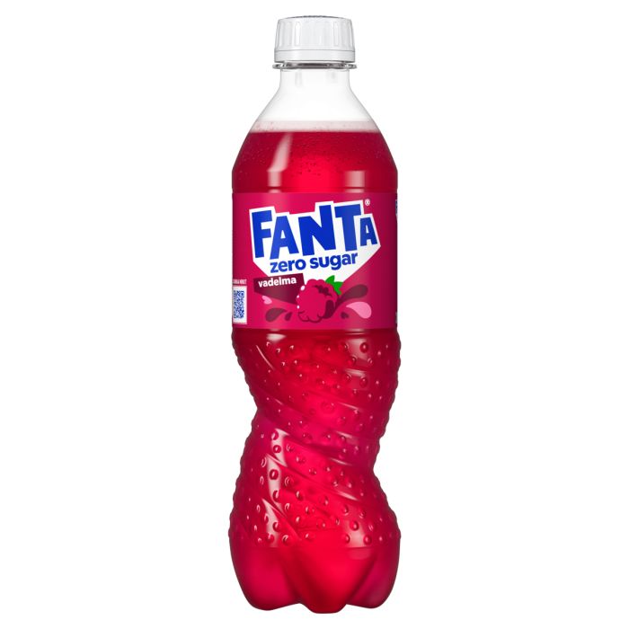 FANTA ZERO VADELMA KMP 500 ML