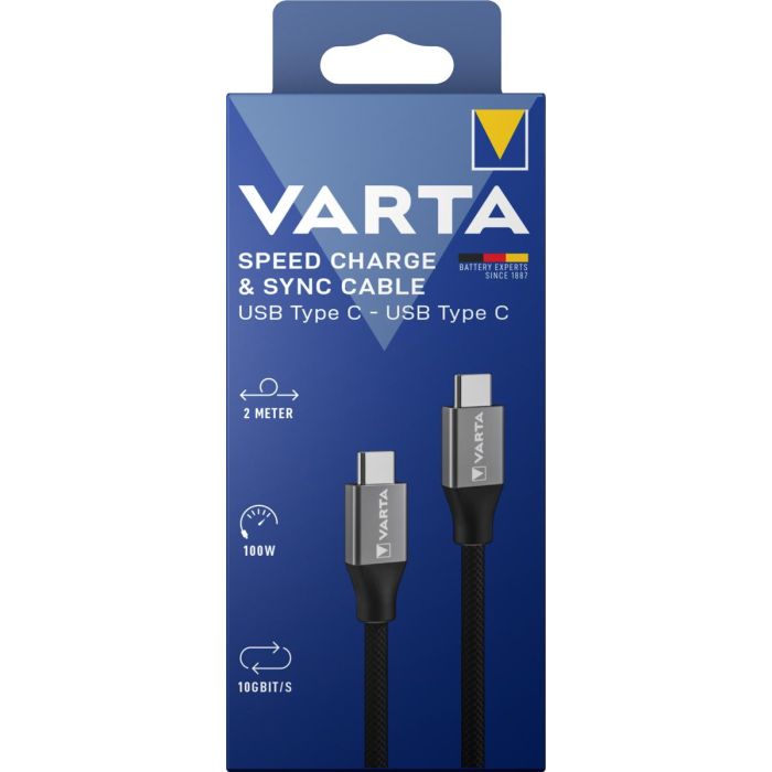 VARTA USB C TO USB TYPE C KAAPELI
